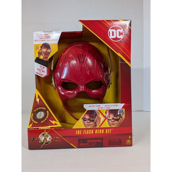 DC Comics | Toys | Dc Comics The Flash Hero Set Lightup Mask With Visor ...
